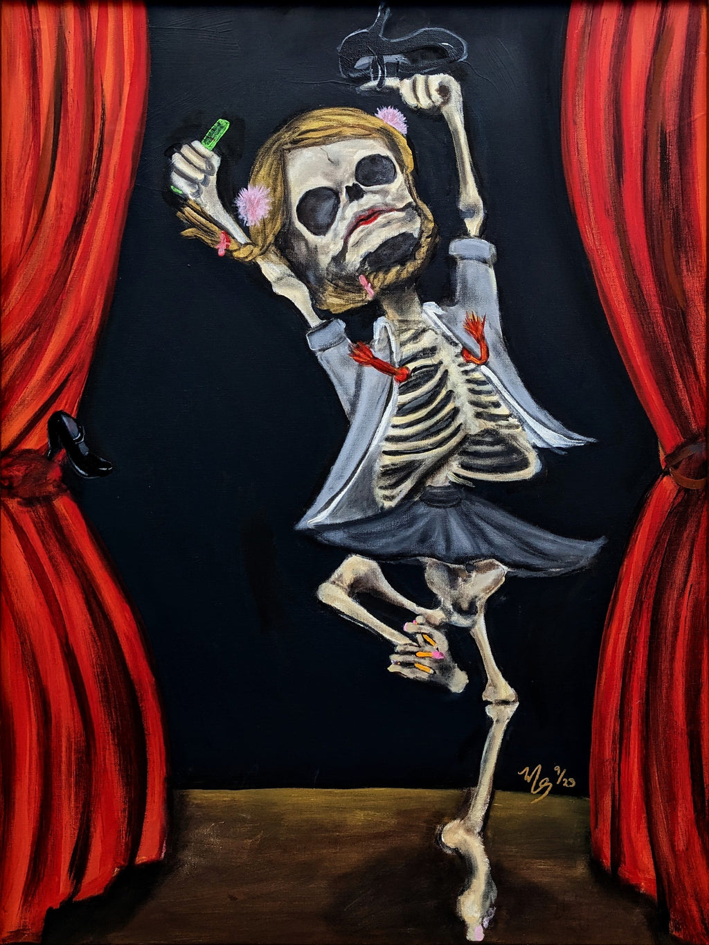 Dancing Jackie - Original Artwork by Mario Solorzano – Holt x Palm