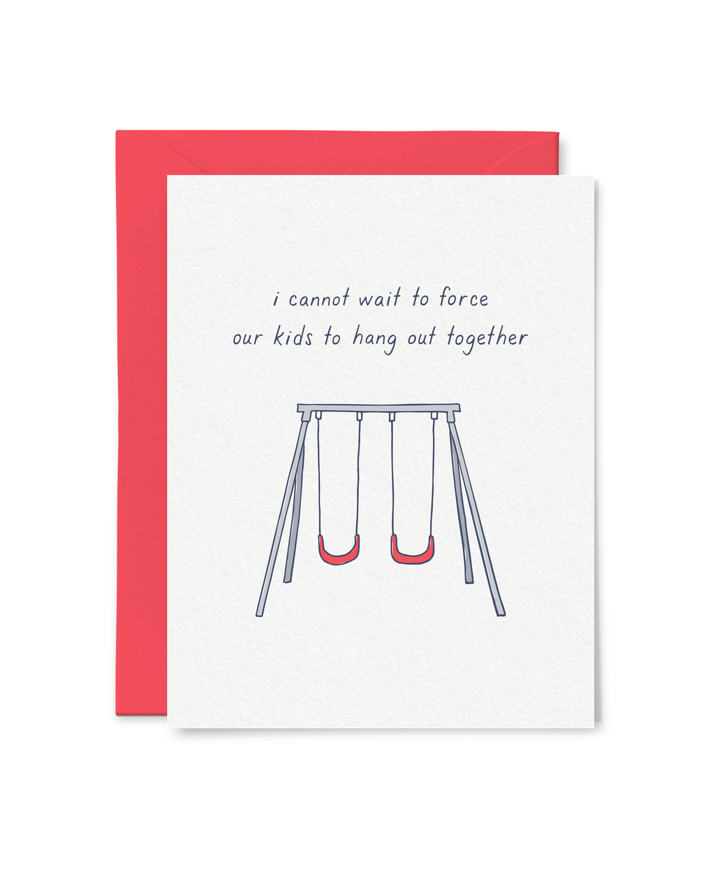Force Our Kids to Hang Out Card – Holt x Palm